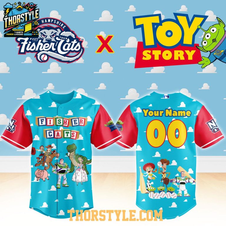 New Hampshire Fisher Cats x Toy Story Night 2026 MiLB Personalized ...
