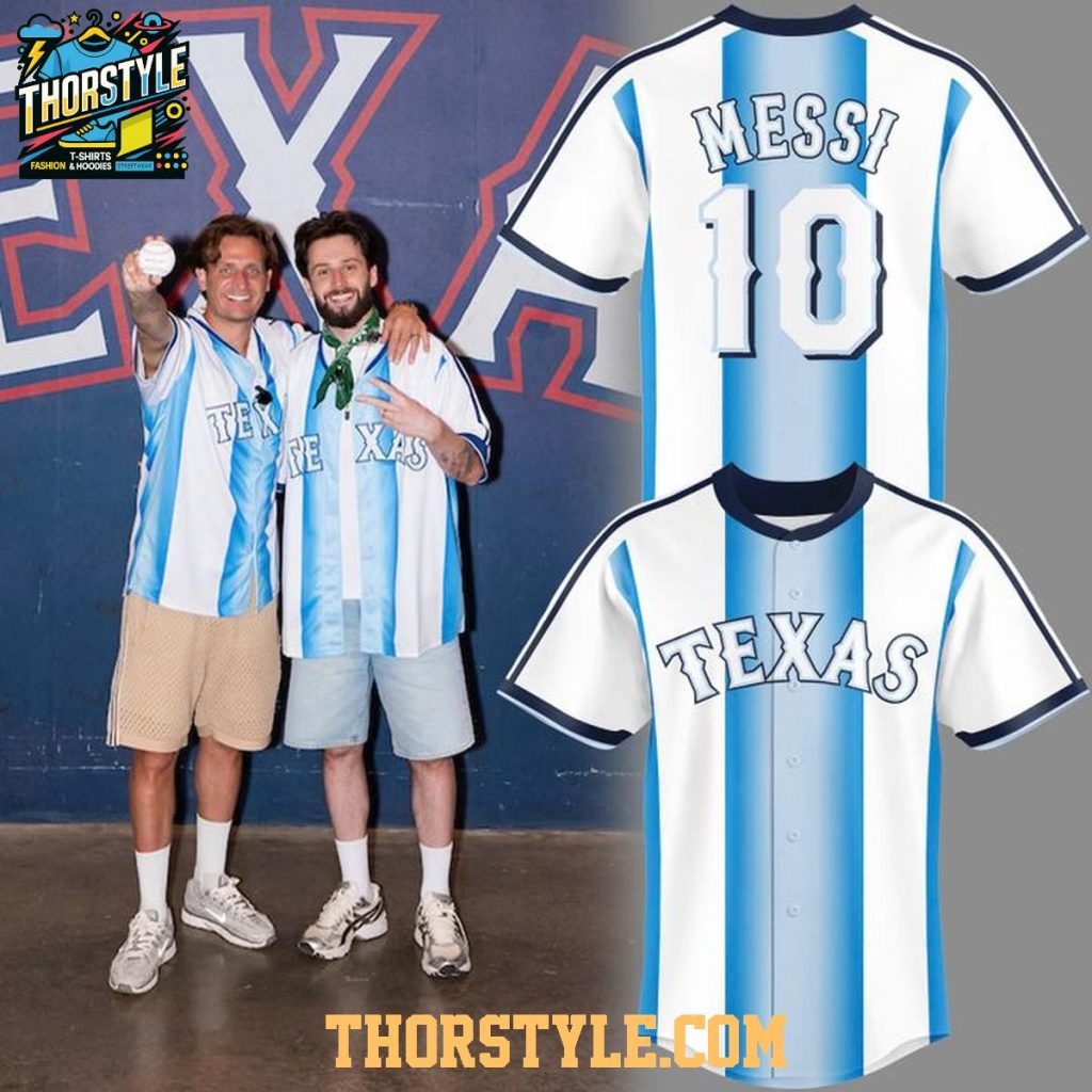 Texas Rangers x Argentina 2026 Lionel Messi World Cup Night Baseball ...